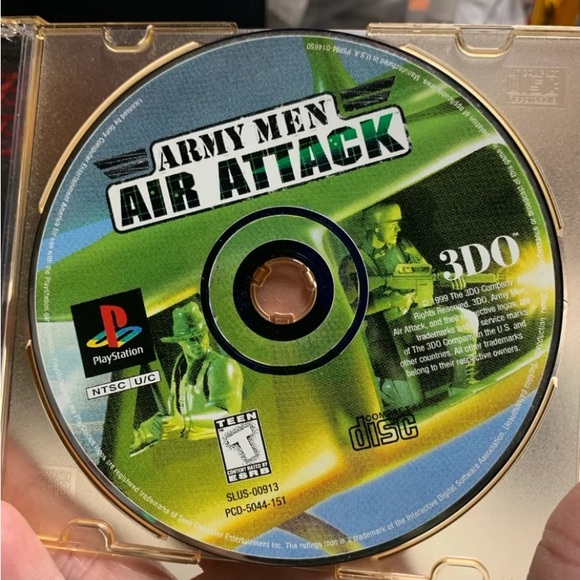 Video Games & Consoles | Army Men Air Attack For Playstation 1 Disk ...